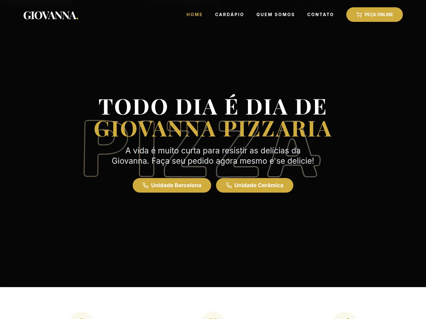 Giovanna Pizzaria Clone