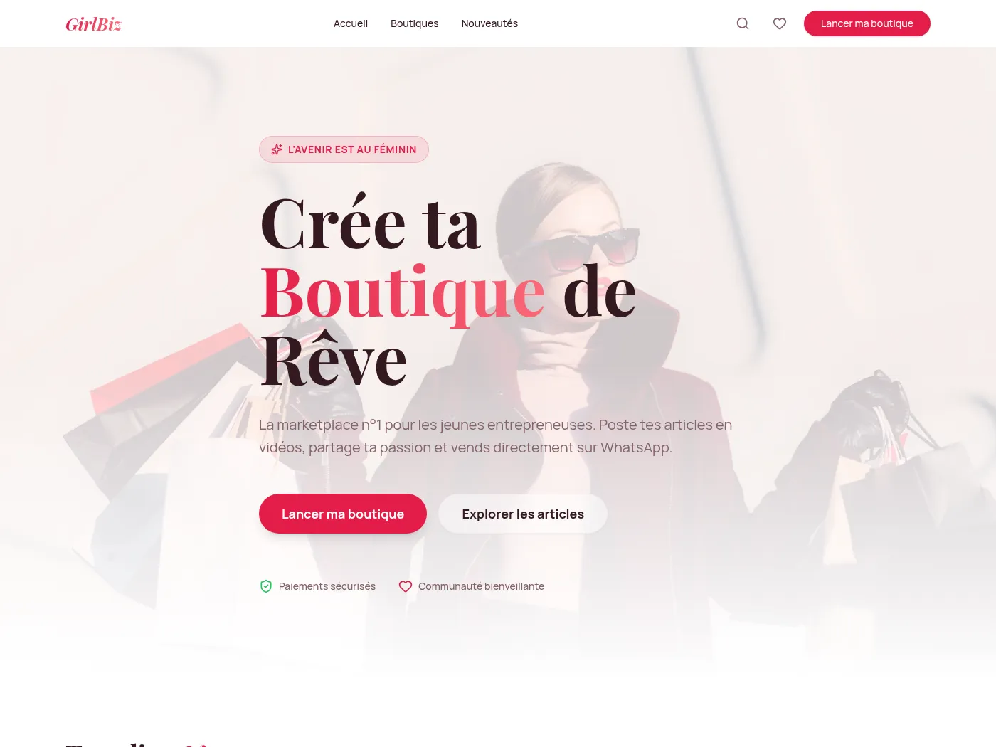 GirlBiz Marketplace