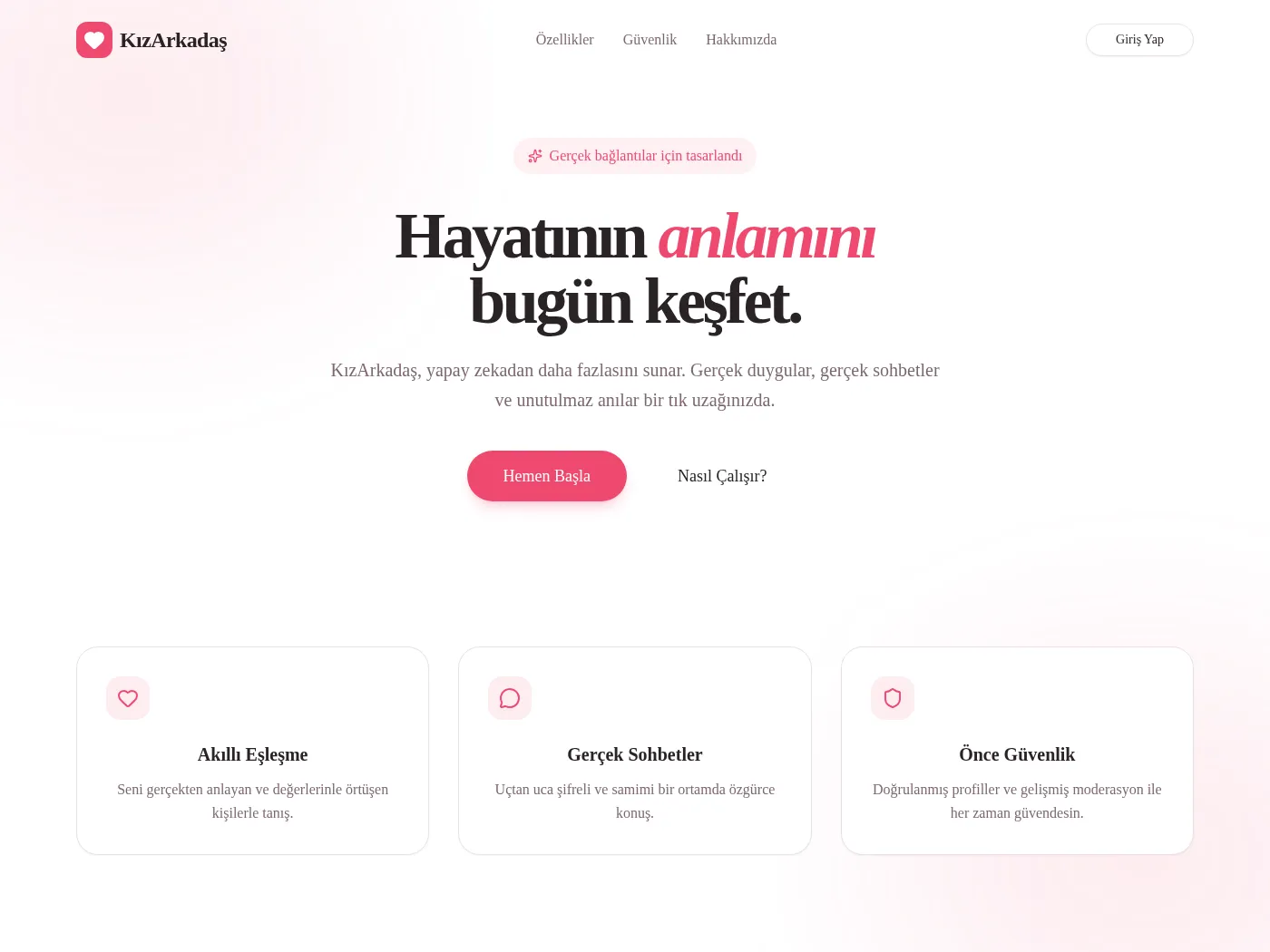 Girlfriend Connect Platform