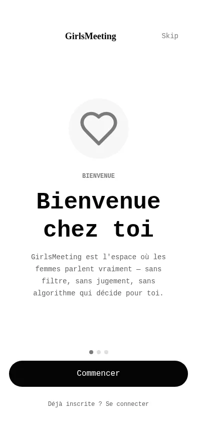 GirlsMeeting Community App