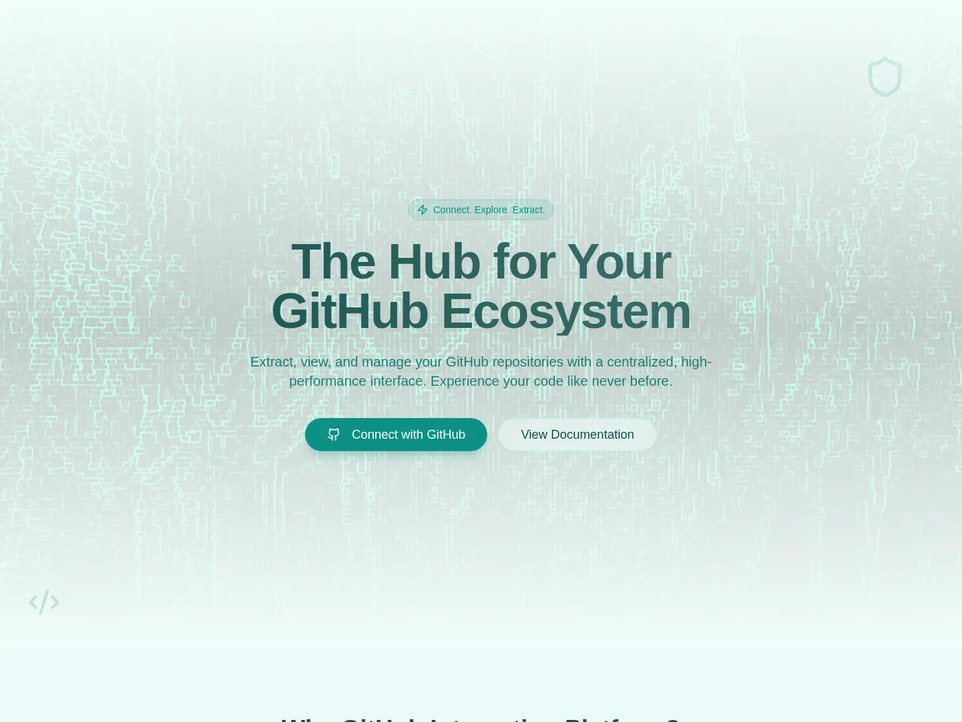 GitHub Integration Platform