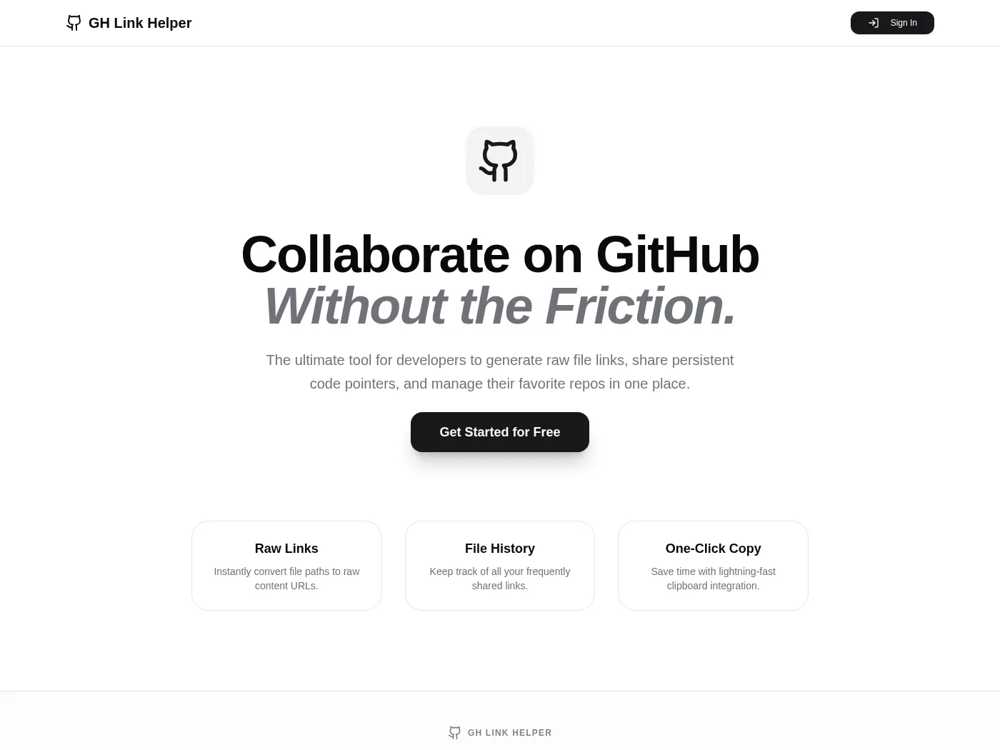 GH Link Helper