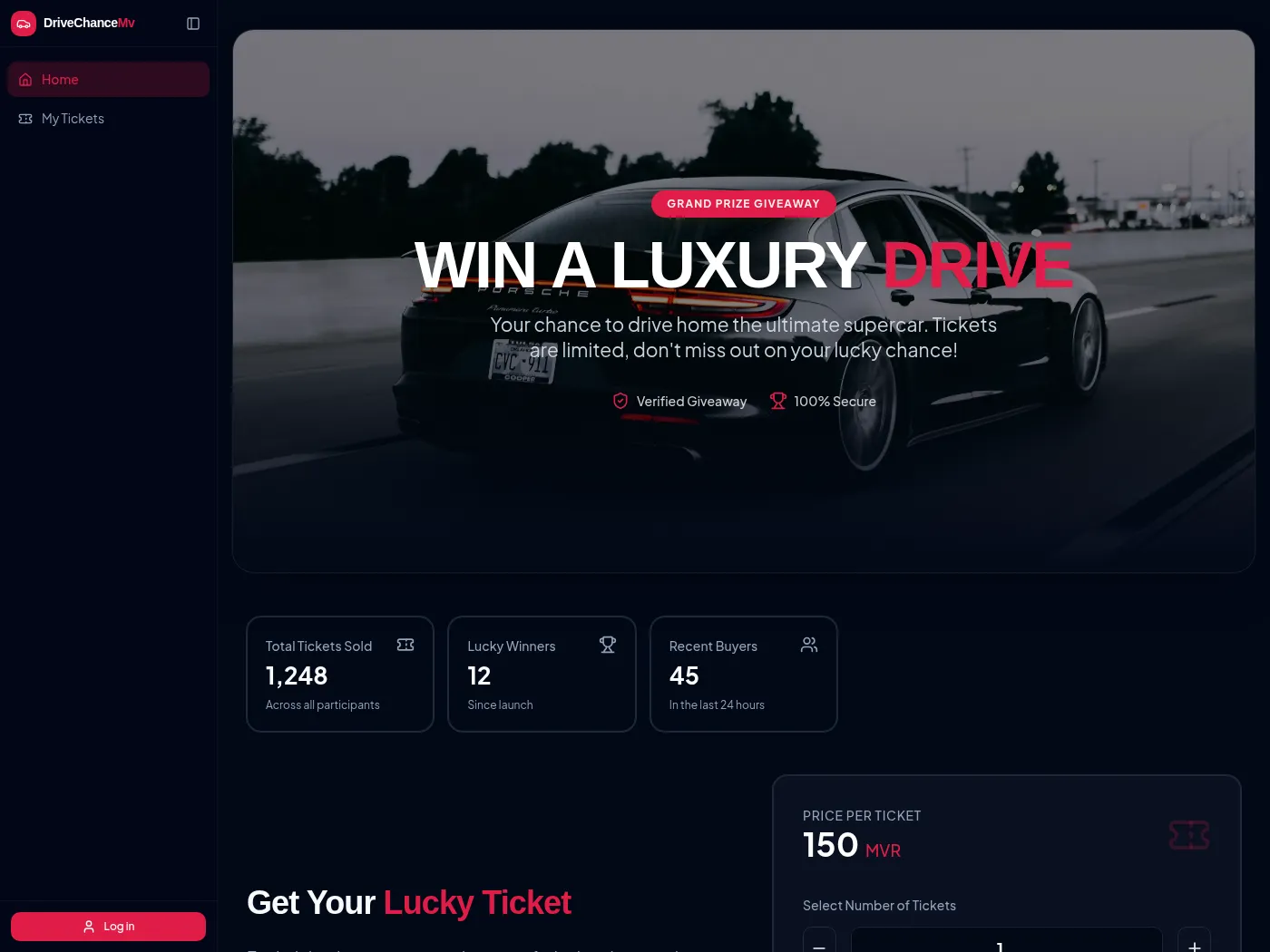 DriveChance Giveaway Site