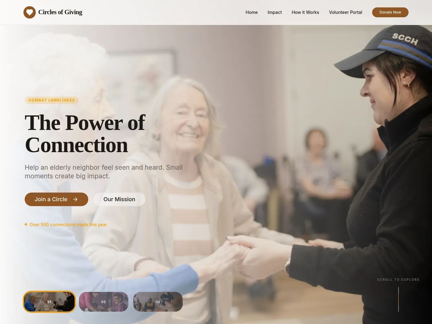 Circles of Giving Redesign