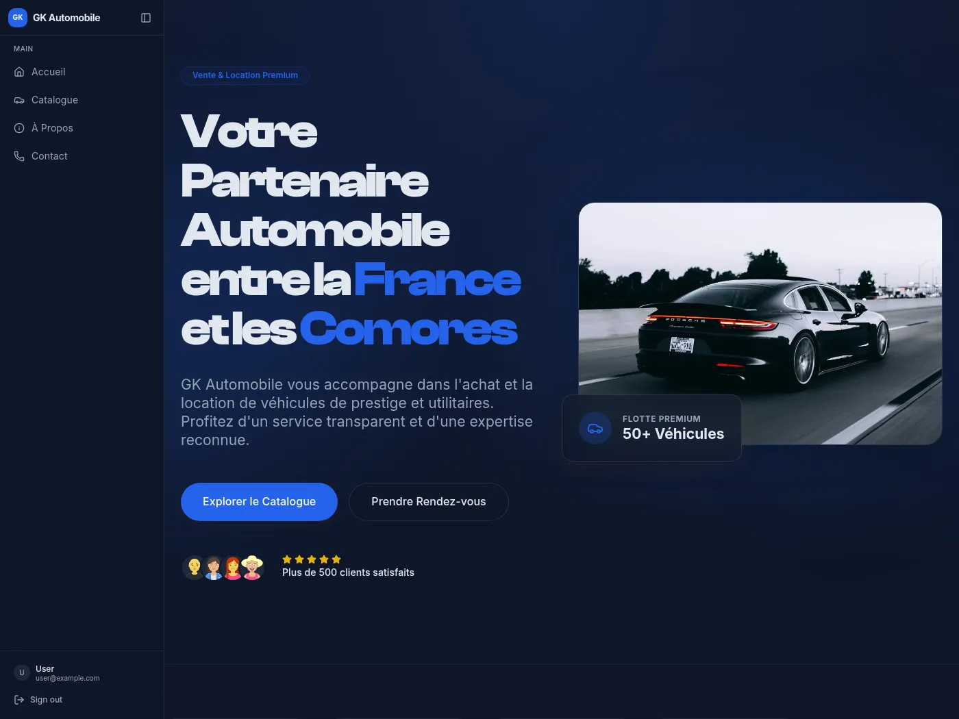 GK AutoWeb France-Comores