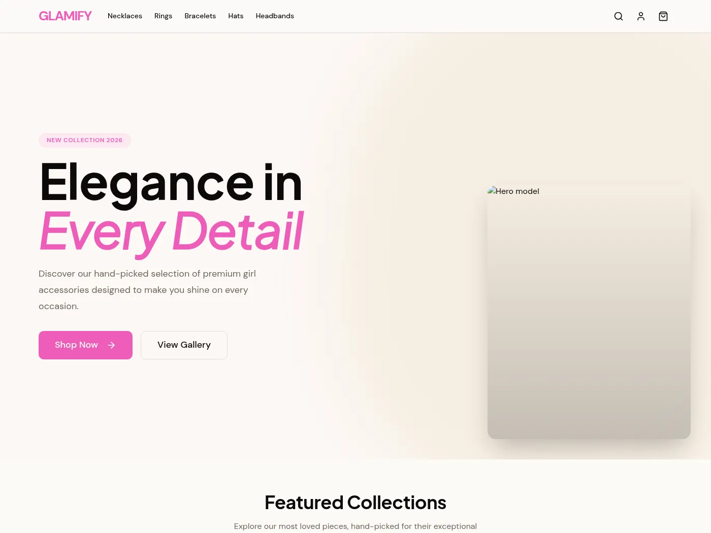 Glamify Accessories Shop
