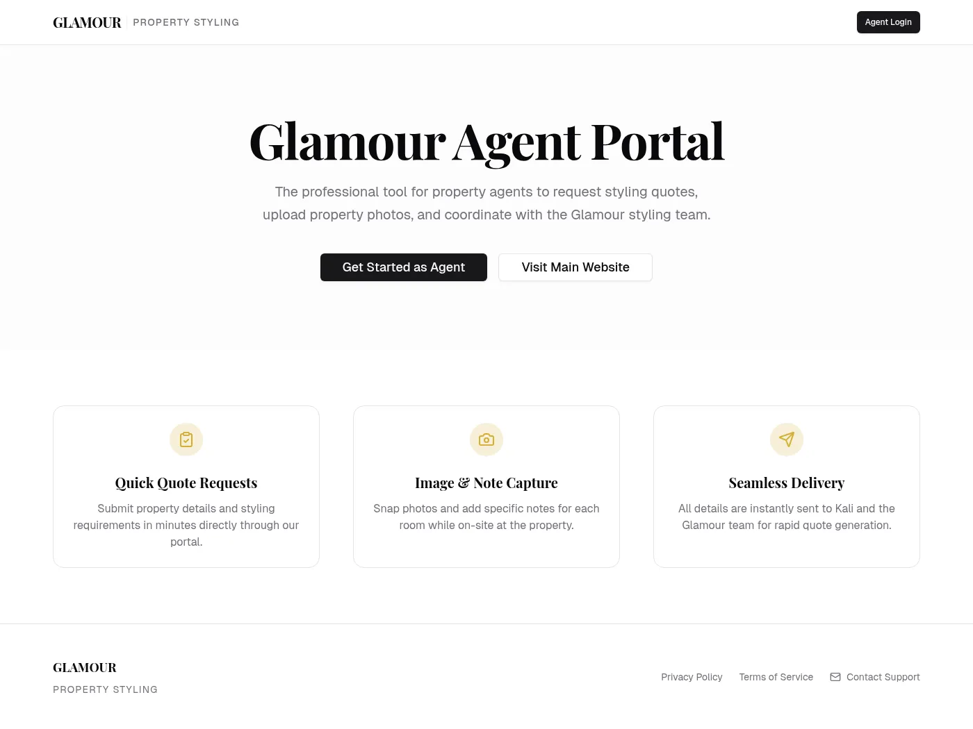 Glamour Booking Portal