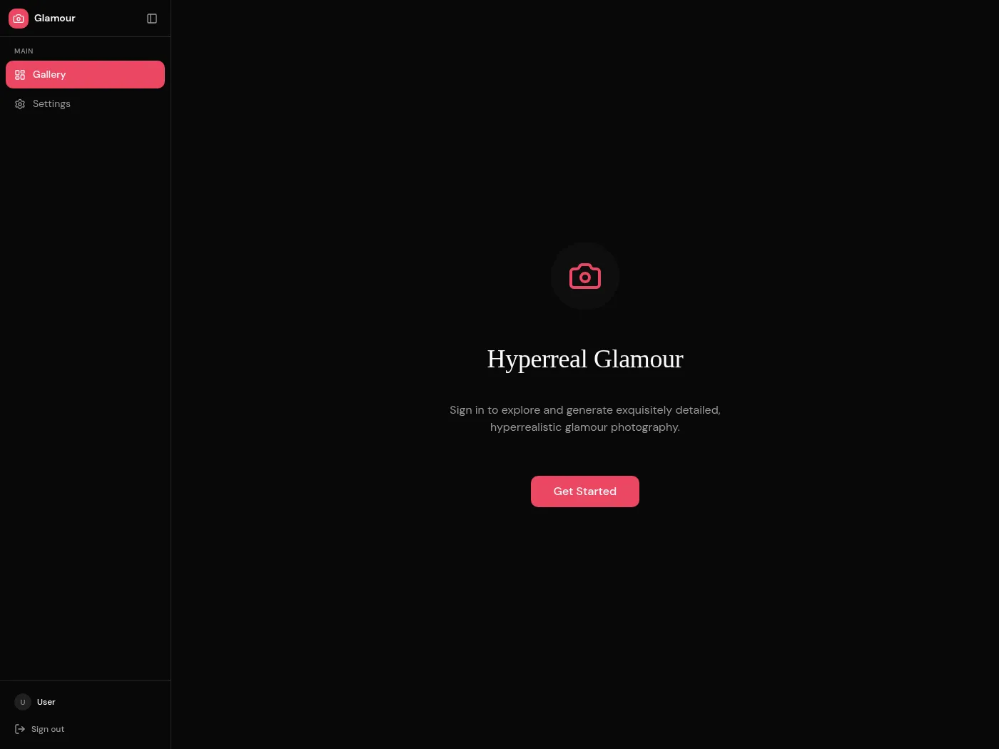 Hyperreal Glamour Photo Gallery