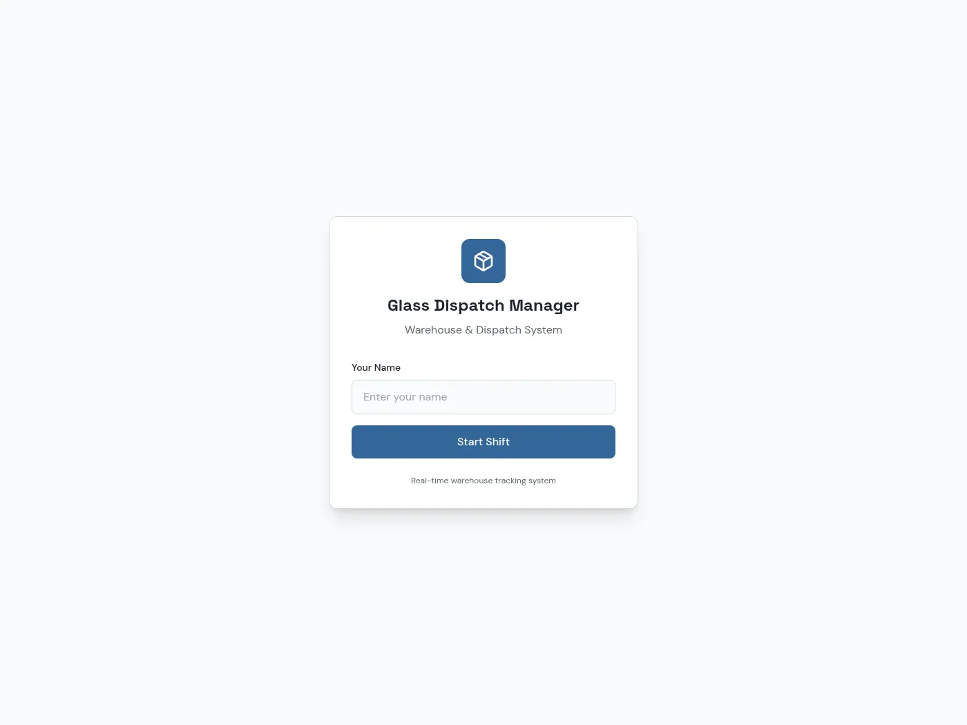 Glass Dispatch Manager
