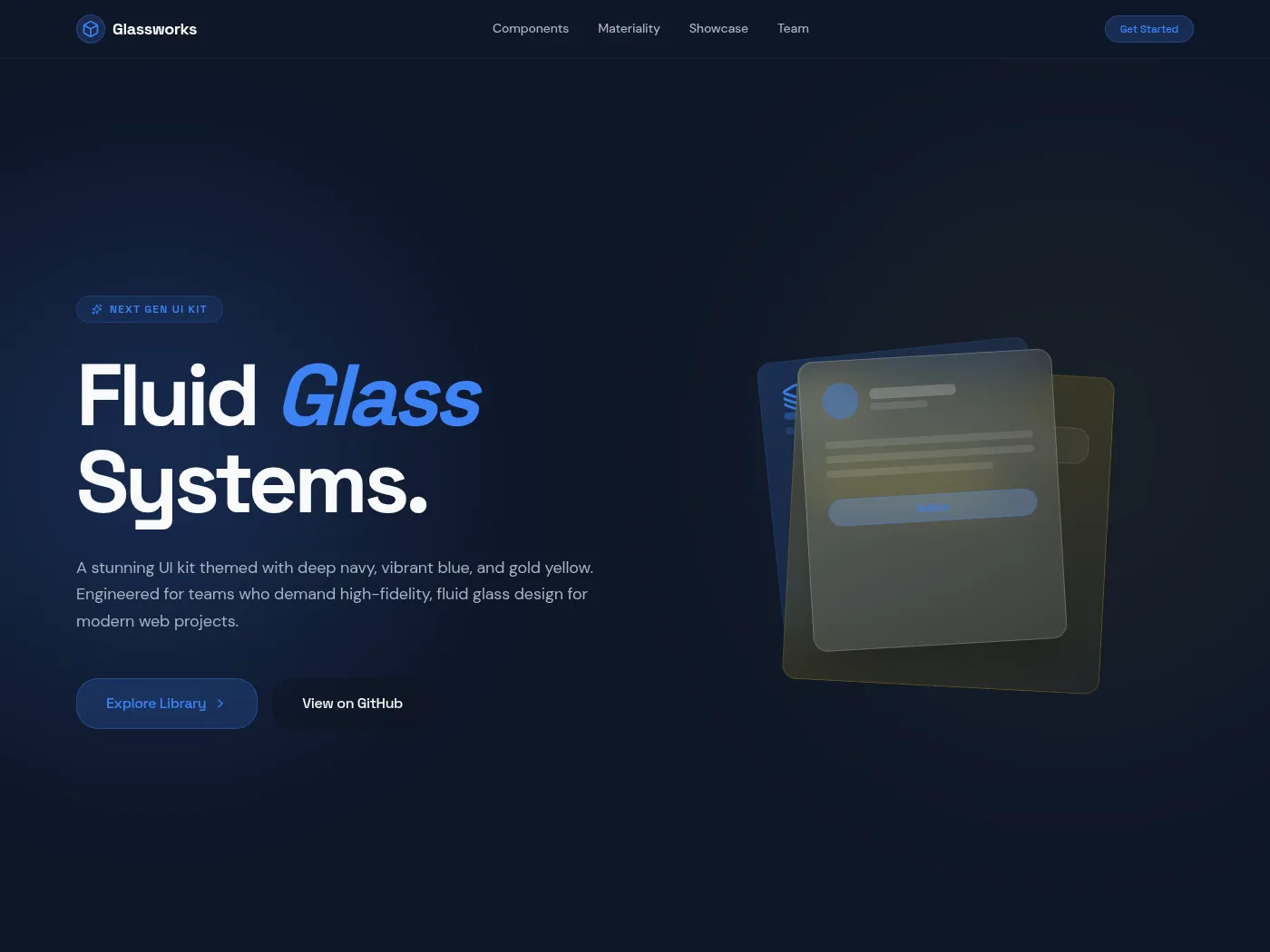 Glassworks UI Kit