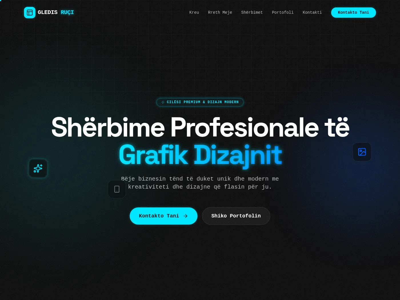 Gledis Ruçi Creative Site