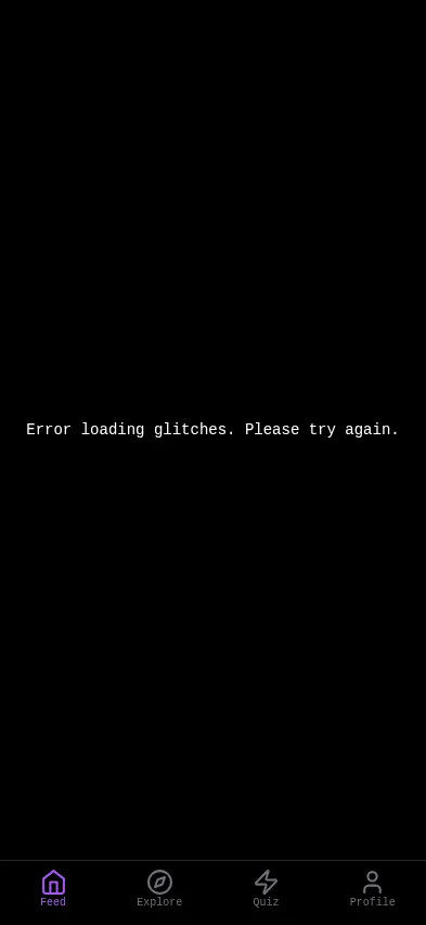 Glitch: Mandela Memory App
