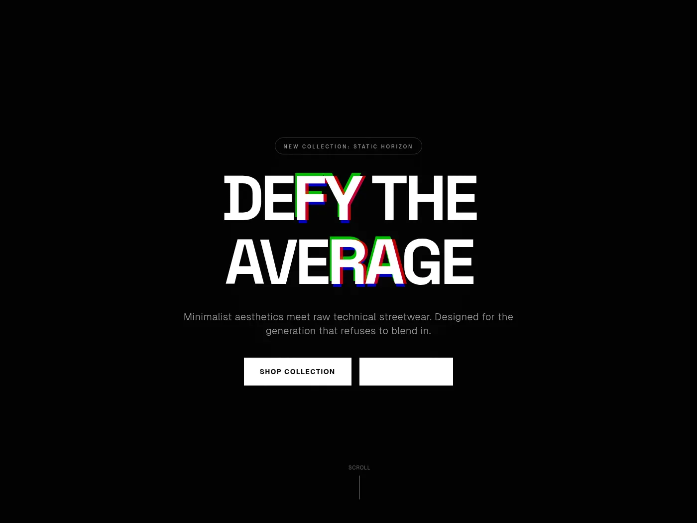 Glitch Streetwear Shop