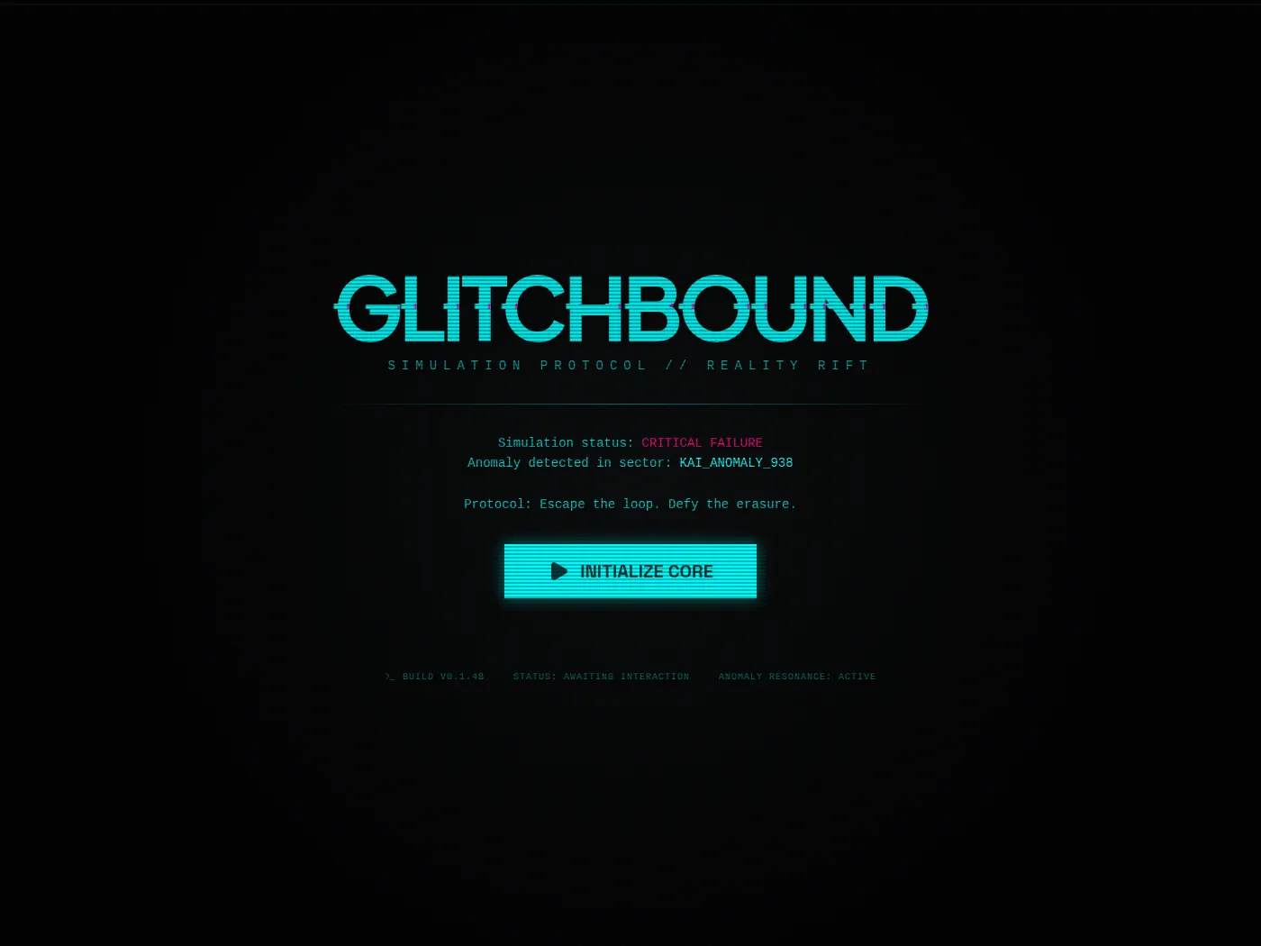 GlitchBound: Reality Rift