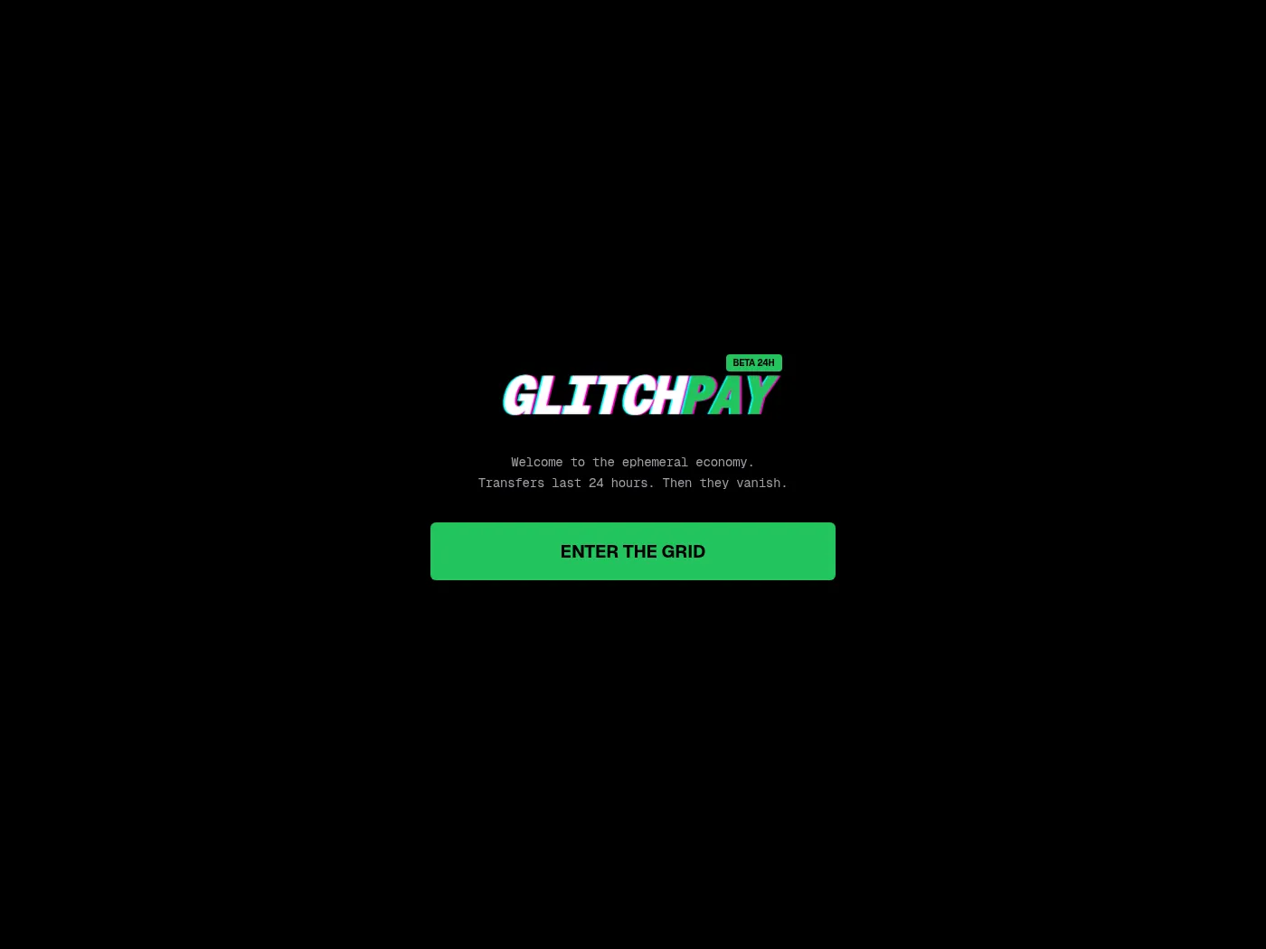 GlitchPay Simulator