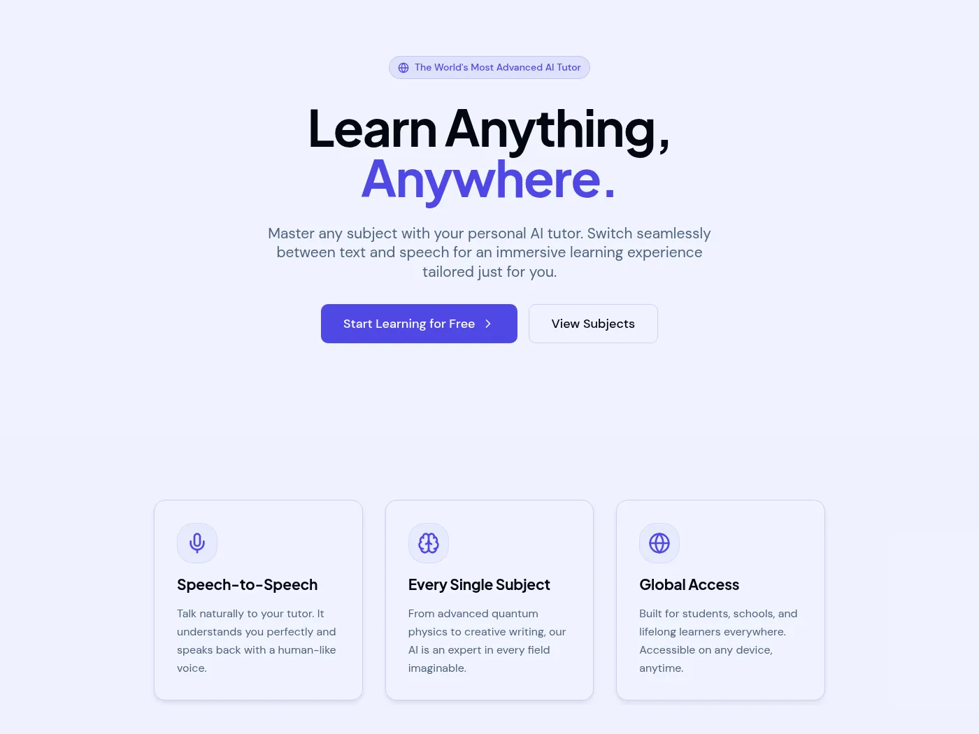 Global AI Tutor