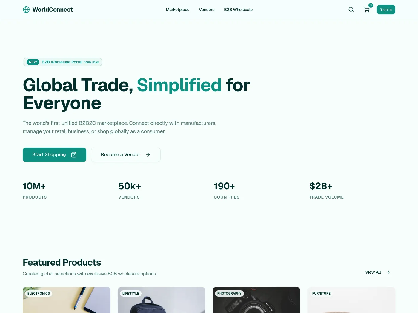 WorldConnect Marketplace