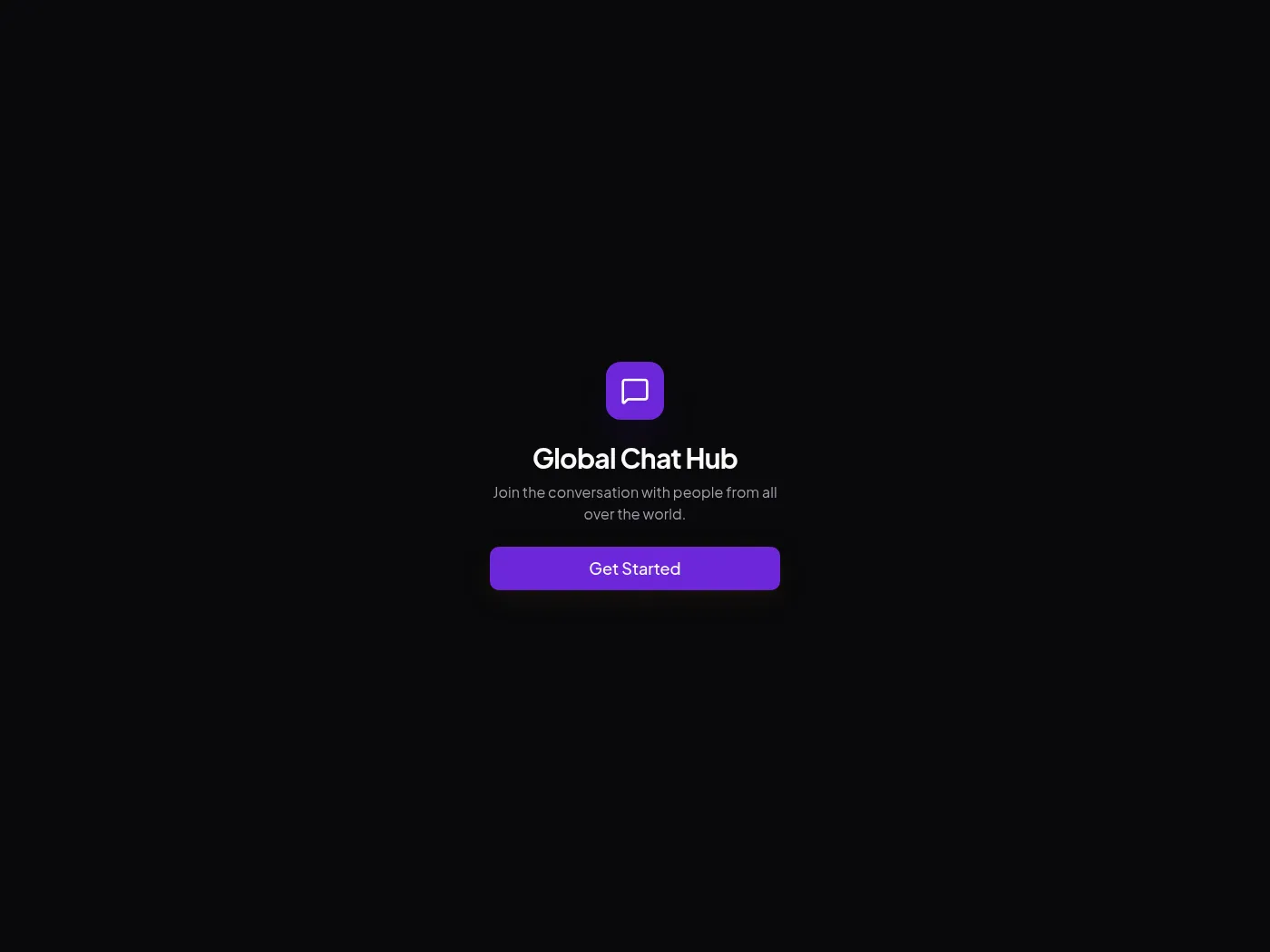 Global Chat Hub