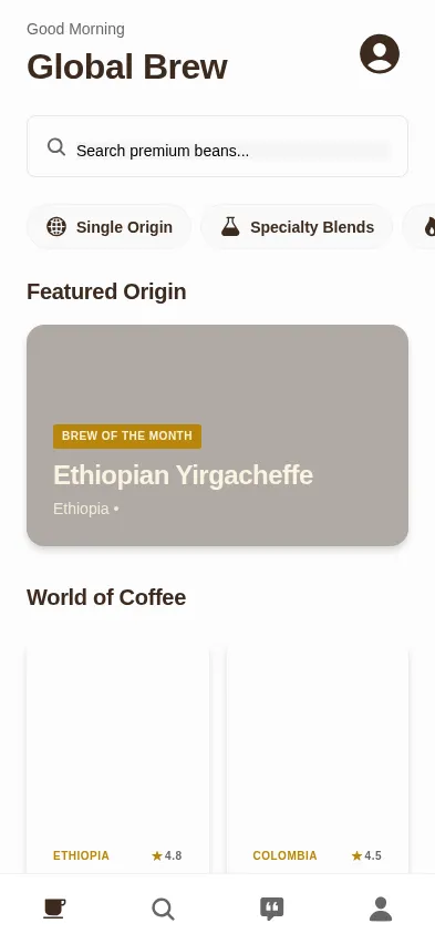 Global Brew App