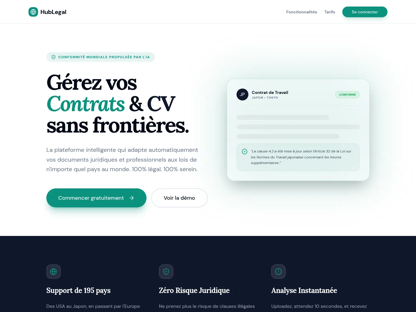 Global Contract & CV Hub