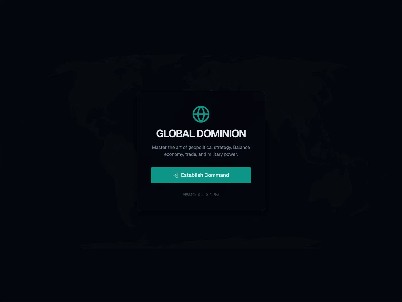 Global Dominion Simulator