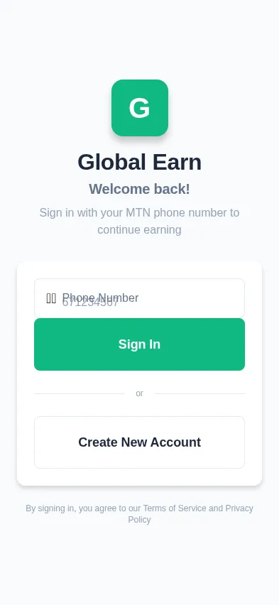 Global Earn Lite