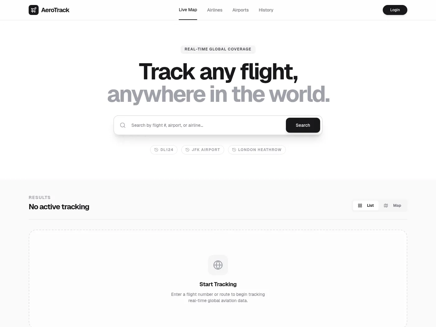 Global Flight Tracker