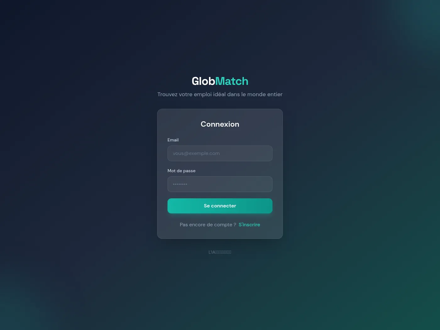 GlobMatch Job Finder