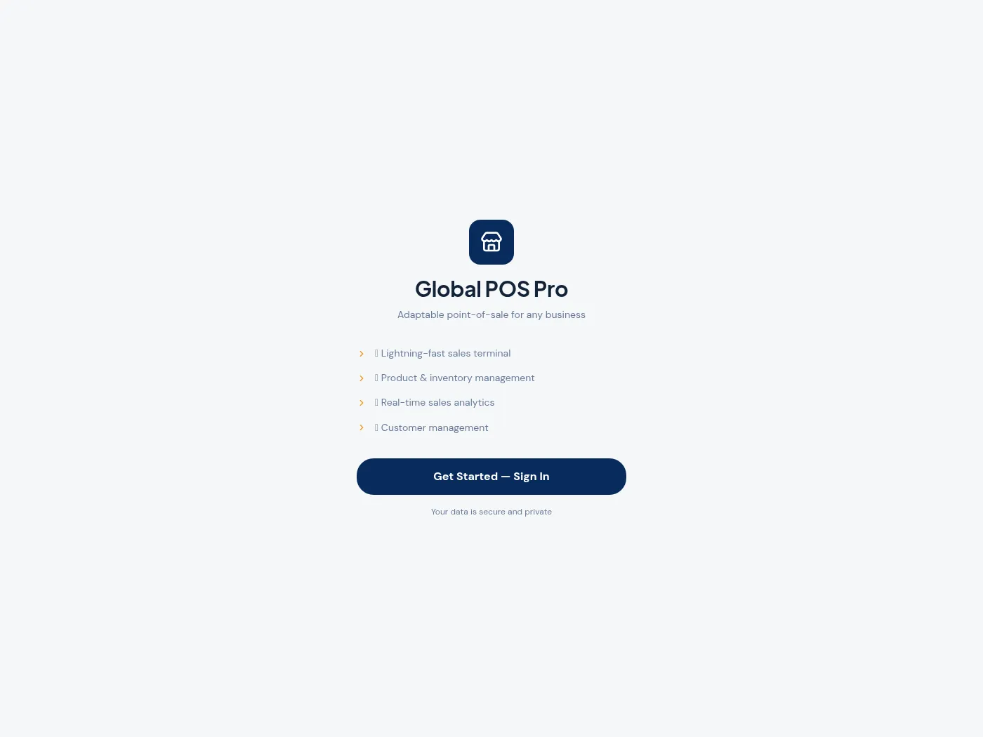 Global POS Pro