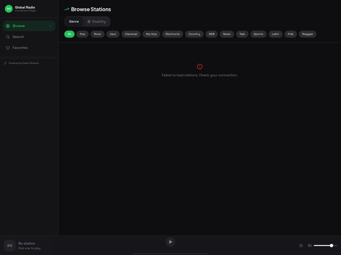 Global Radio Player