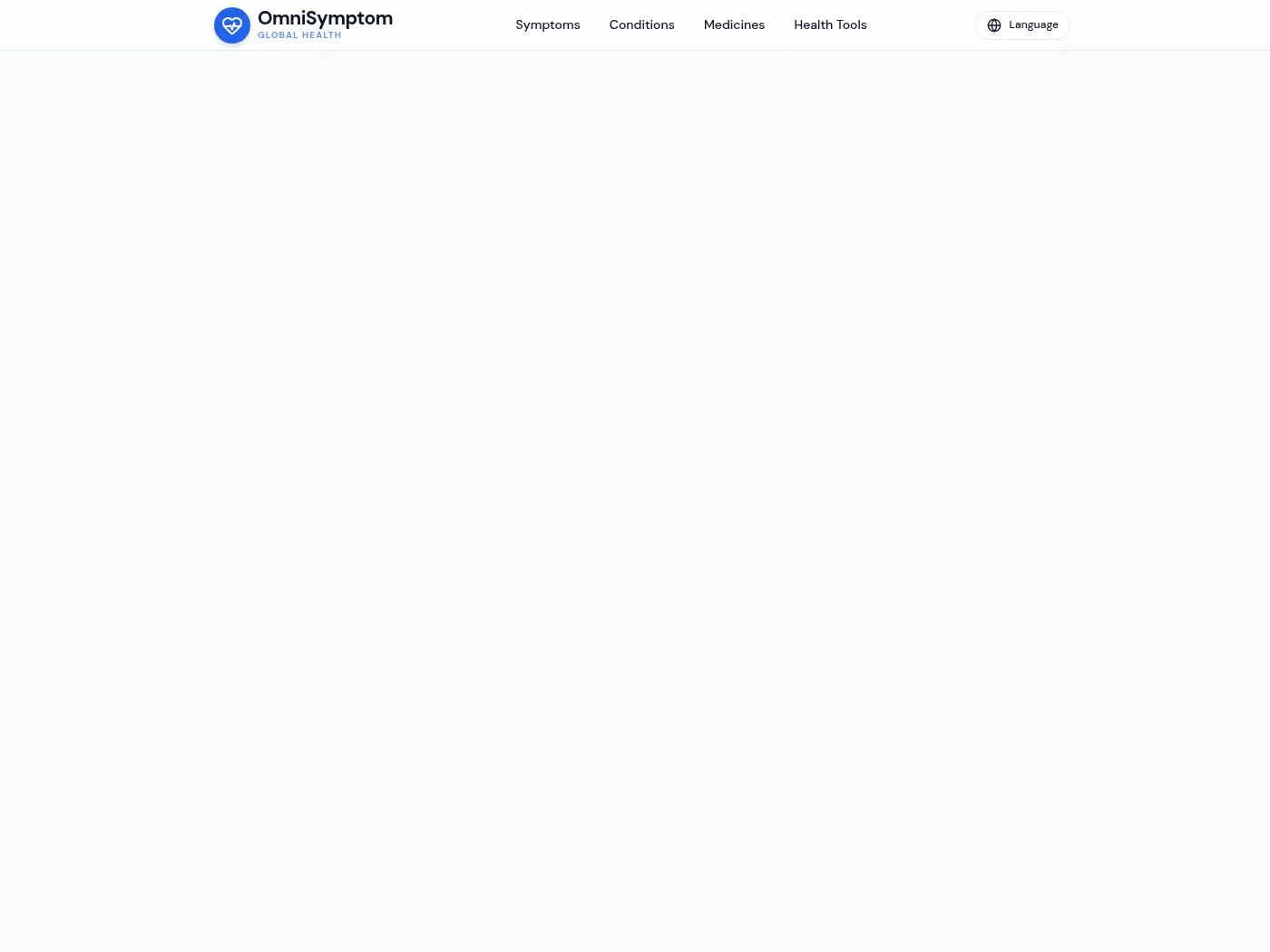 Global Symptom Checker