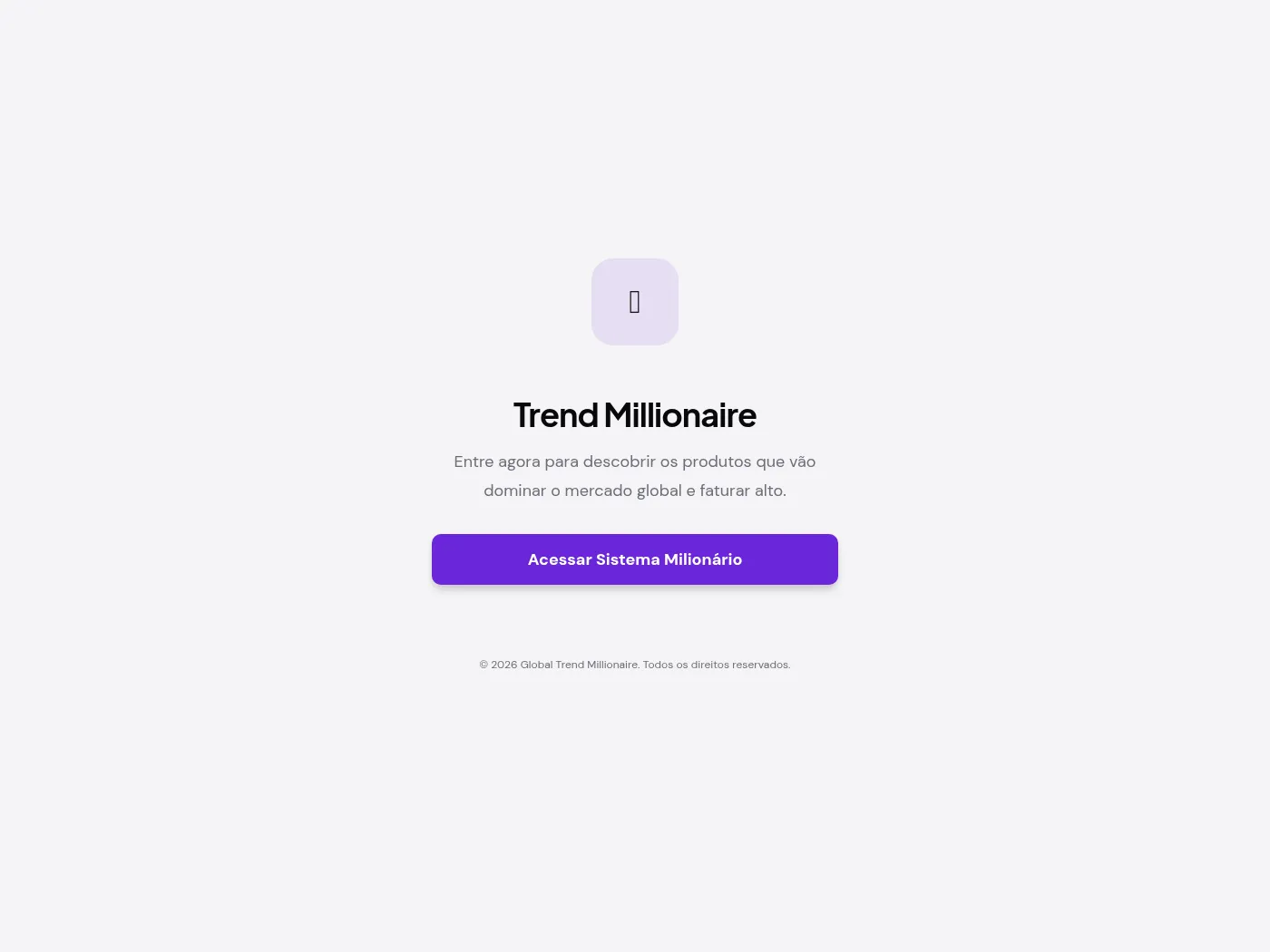 Global Trend Millionaire
