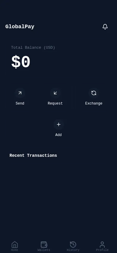 GlobalPay Banking App