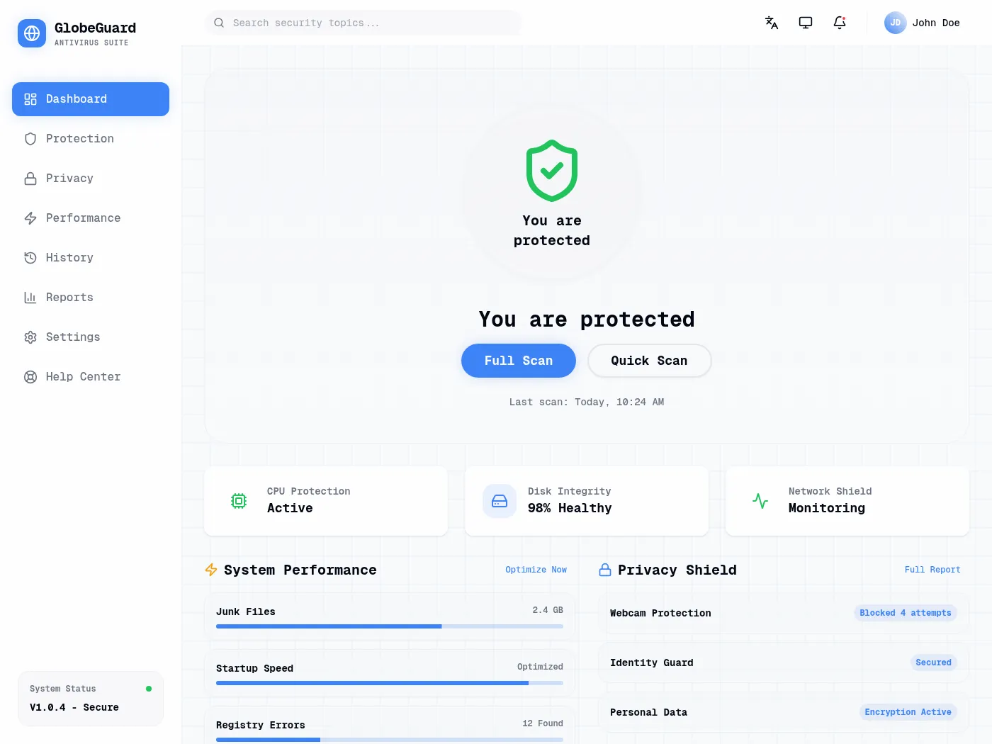 GlobeGuard Antivirus