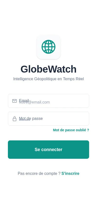 GlobeWatch News App