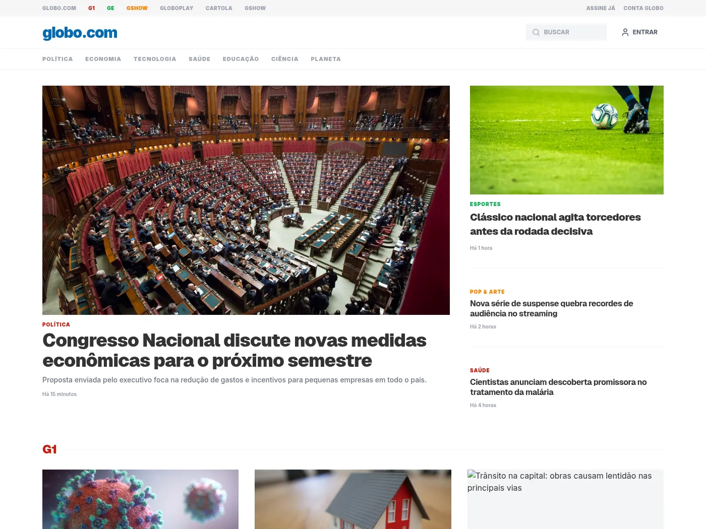 Globo News Modern