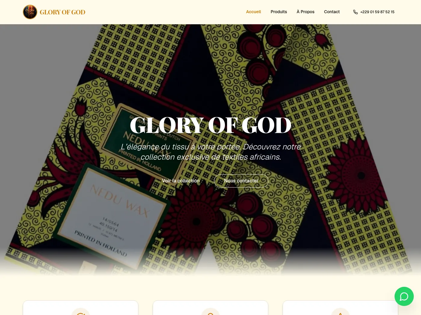 Glory Textiles Web