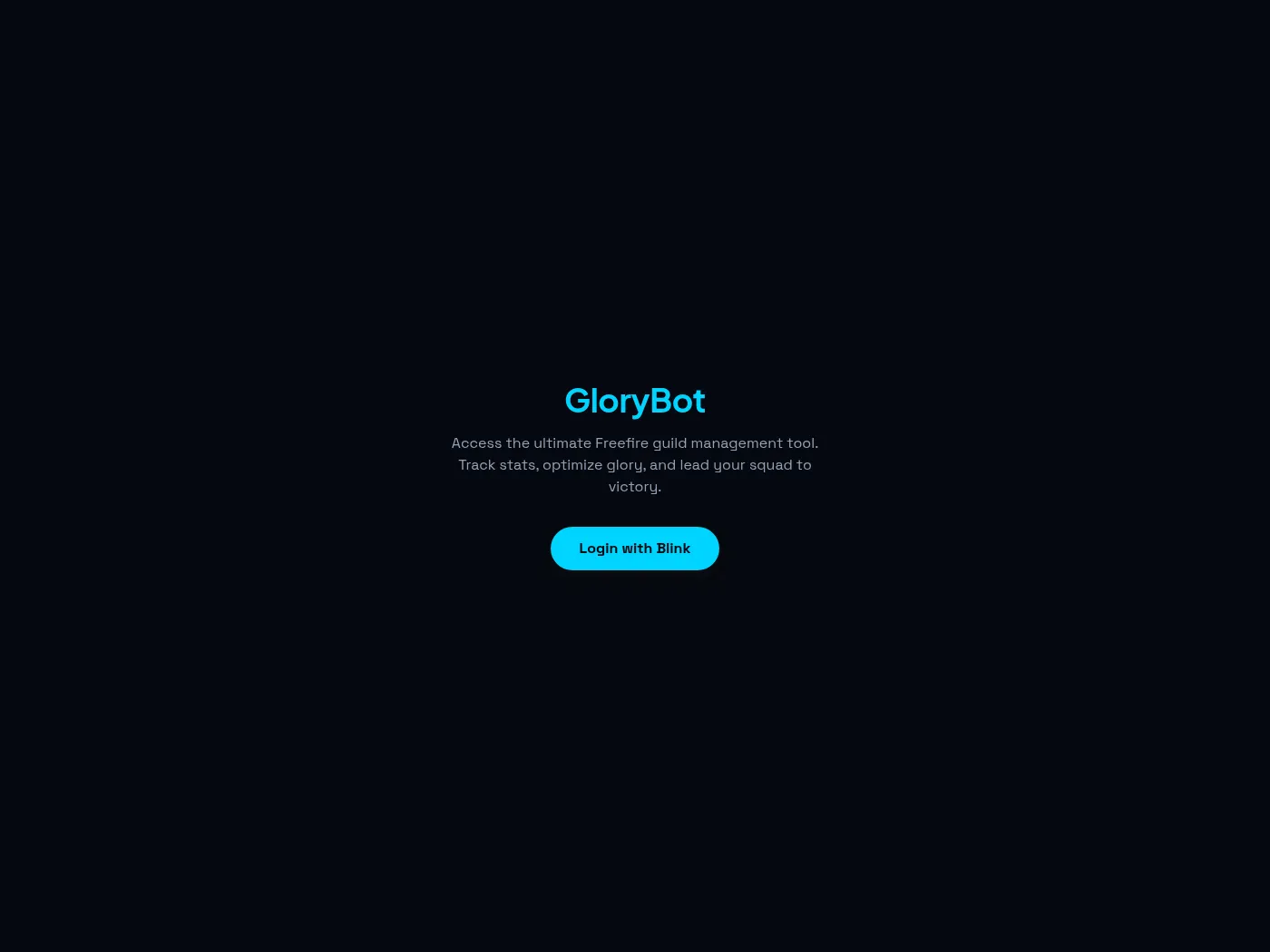 GloryBot for Freefire Guilds