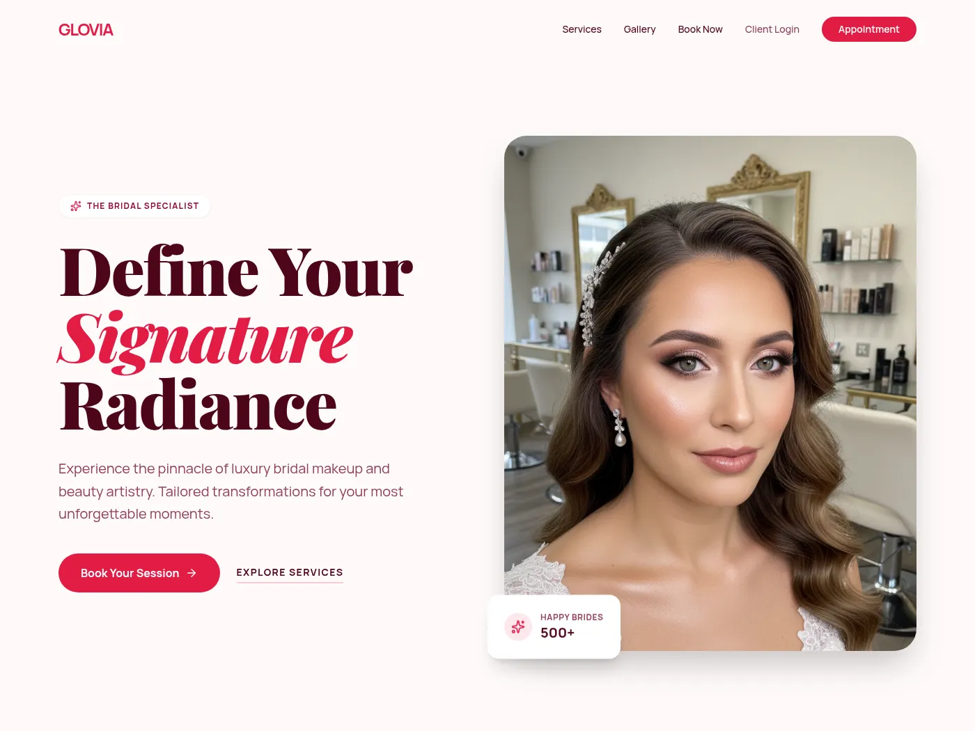 Glovia Beauty parlor