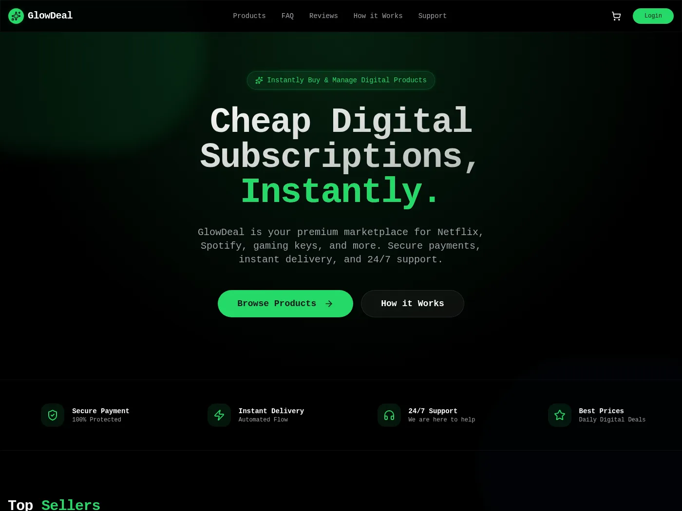 GlowDeal Marketplace