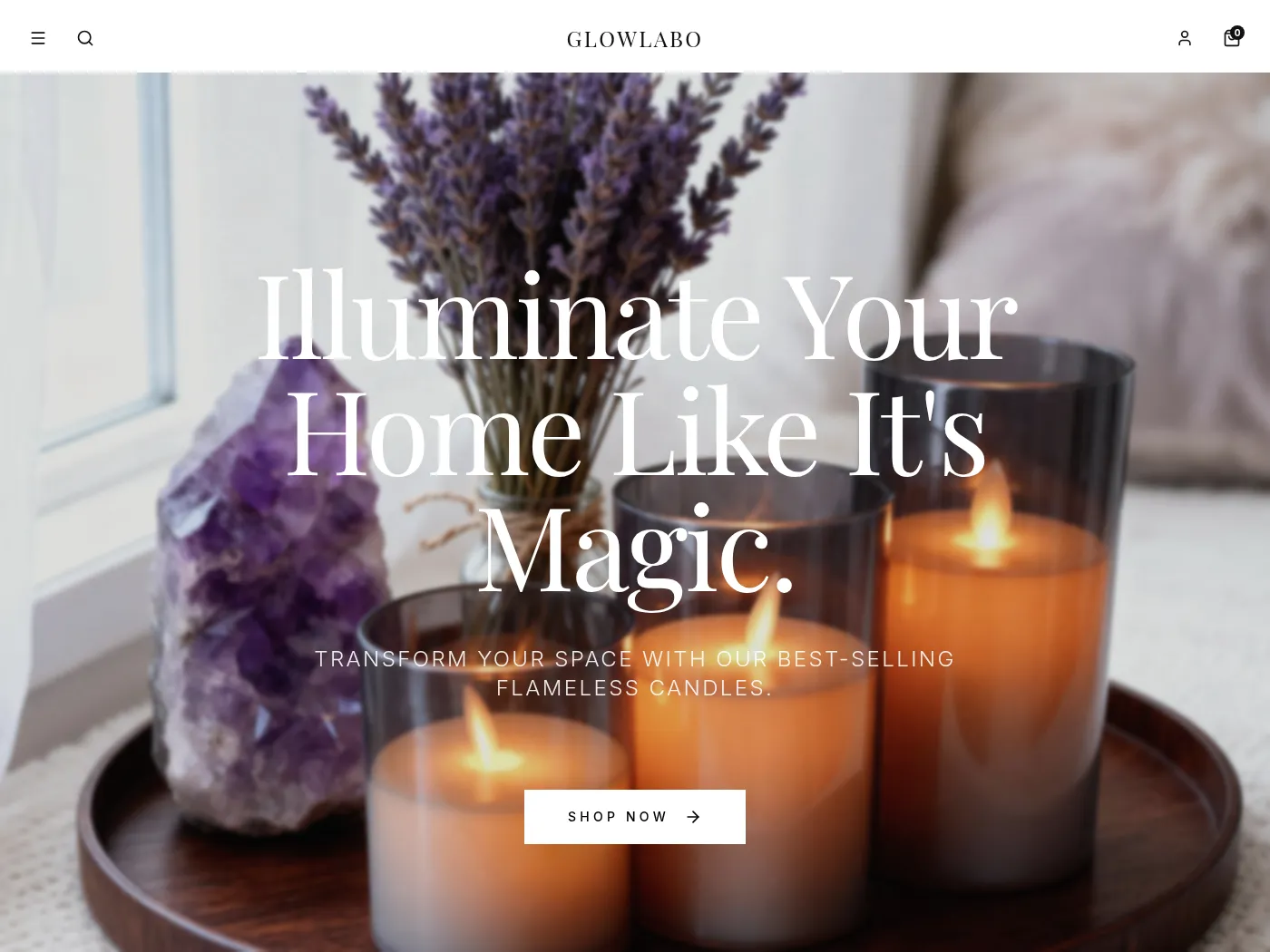 GlowLabo Shopify Clone