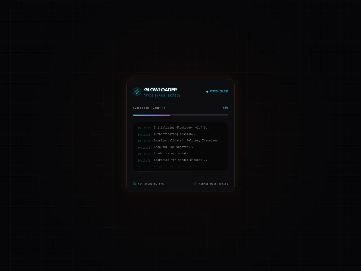 GlowLoader GUI