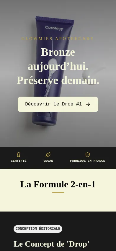 Glowmies E-Commerce Mobile