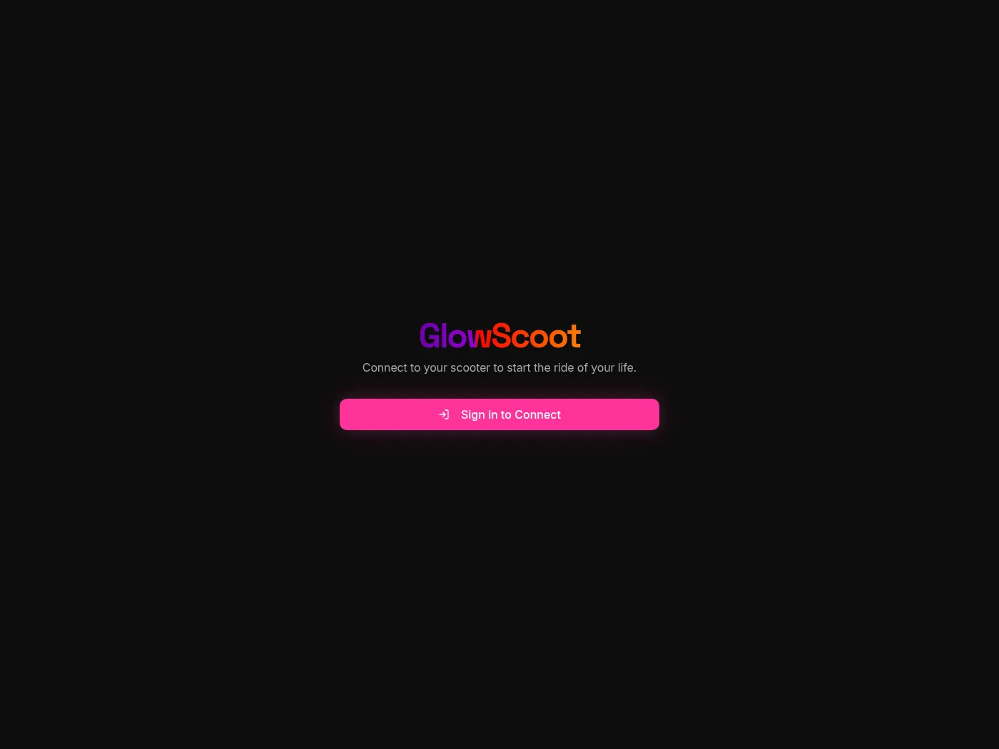 GlowScoot Dashboard