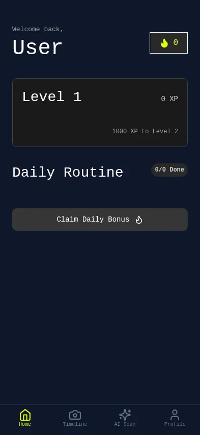 Glowtify Glow-Up App
