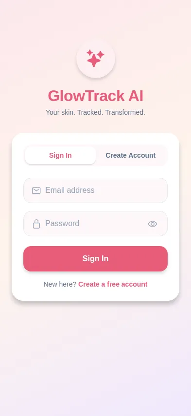 GlowTrack AI Mobile