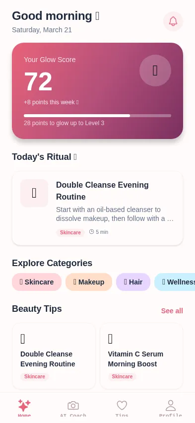 GlowUp App