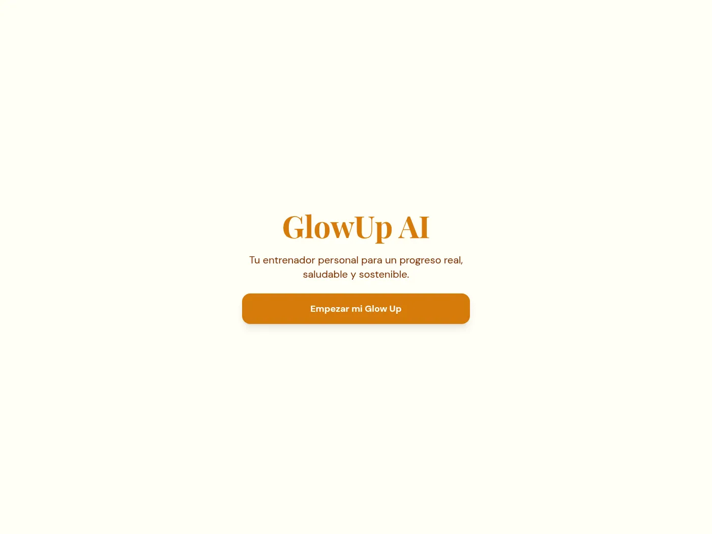 GlowUp Coach AI