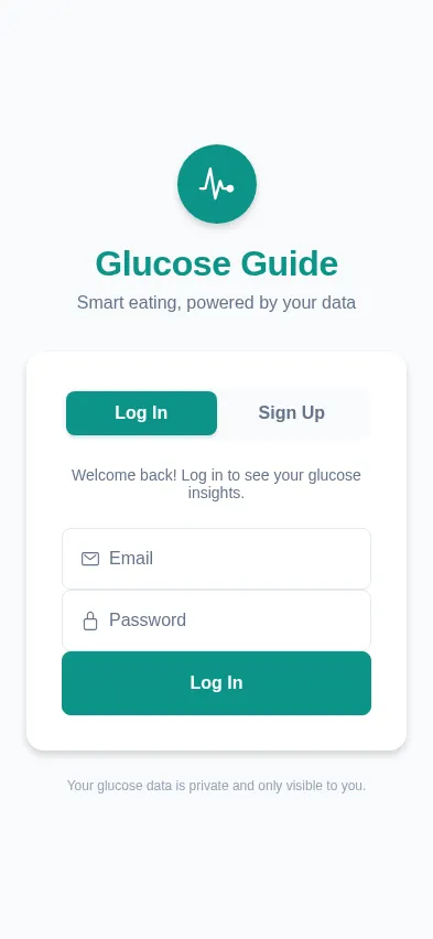 Glucose Guide App