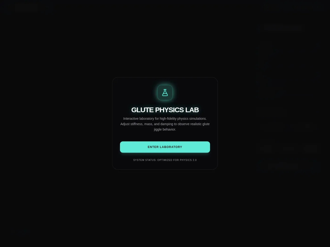 Glute Jiggle Physics Lab